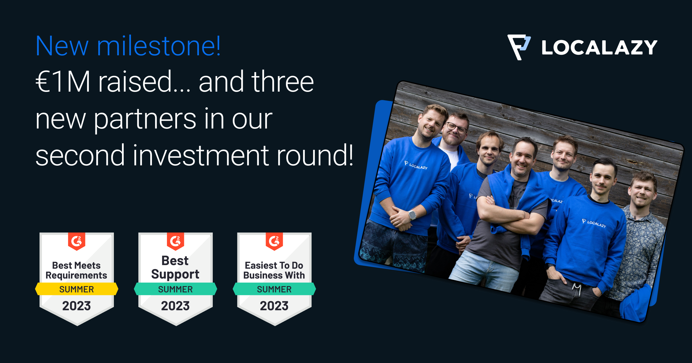 Localazy secures additional funding to remove language barriers for 1B people worldwide in a new ...