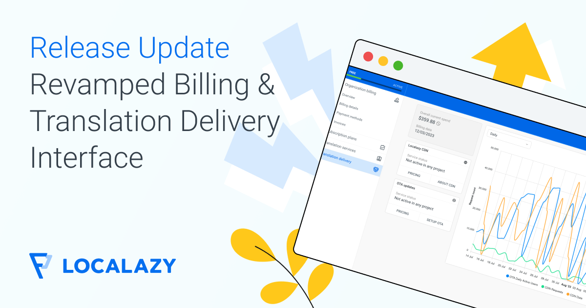 Release Update: Reporting, Revamped Billing & Translation Delivery ...
