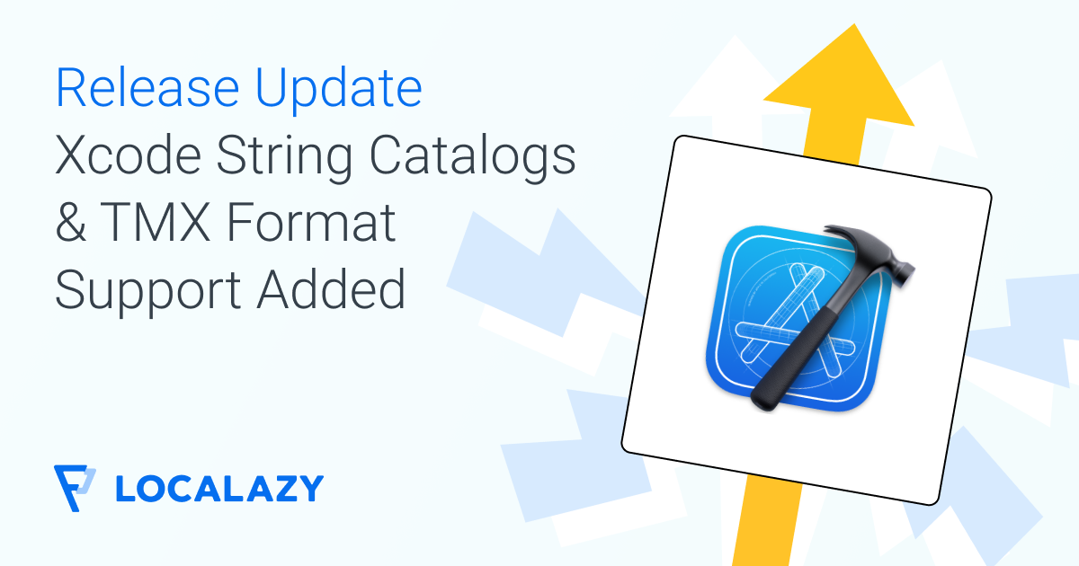 Release Update: .xcstrings & .tmx format supported