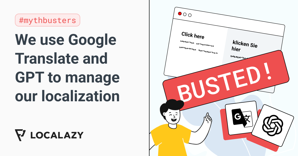 Mythbusters: Google Translate & GPT cover your localization