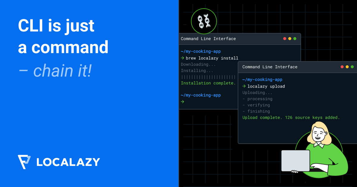 CLI is just a command – chain it!